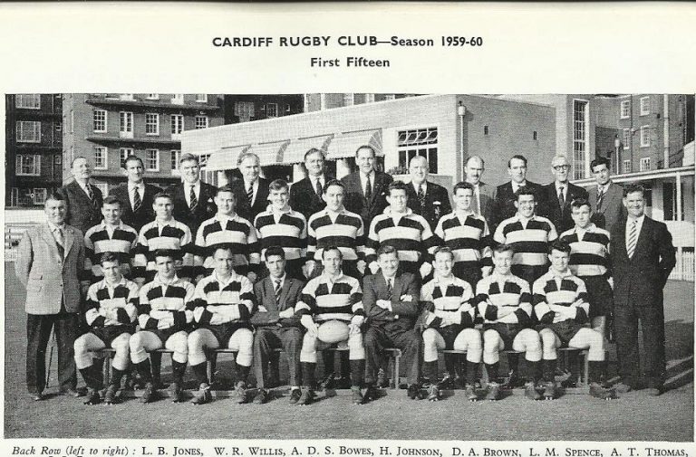 Cardiff RFC Season Review 1959 – 1960 – CARDIFF RFC