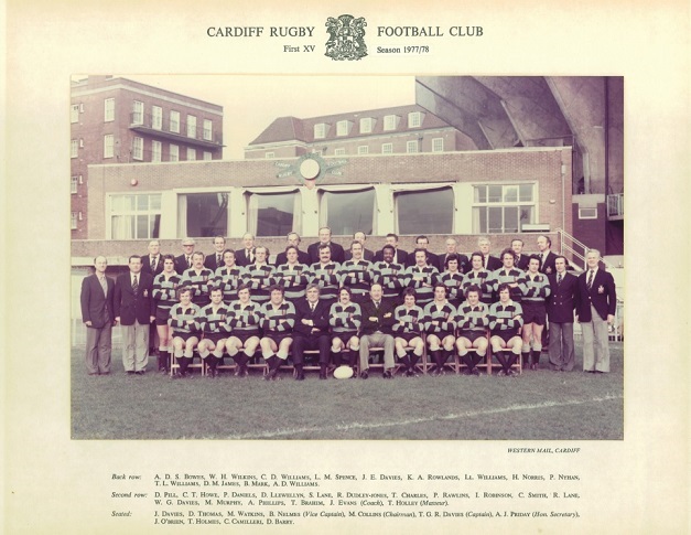 Cardiff RFC Season Review 1977 – 1978 – CARDIFF RFC