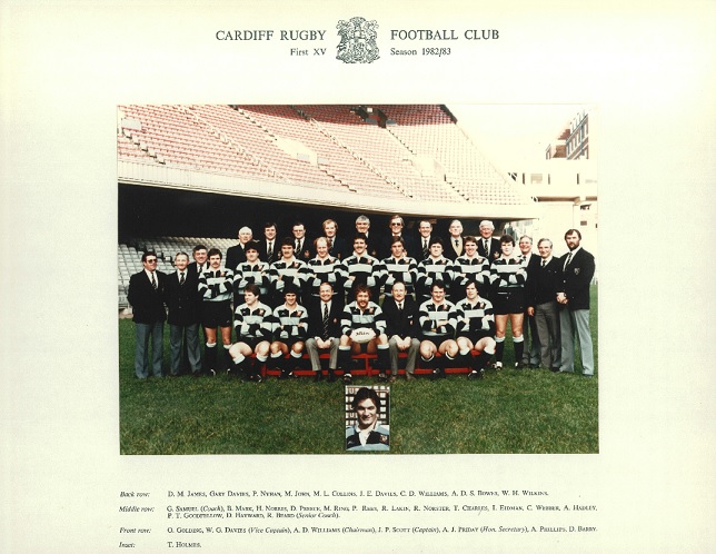 Cardiff RFC Season Review 1982 – 1983 – CARDIFF RFC