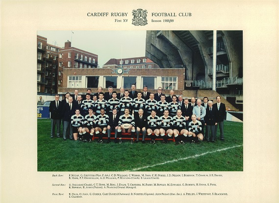 Cardiff RFC Season Review 1988 – 1989 – CARDIFF RFC