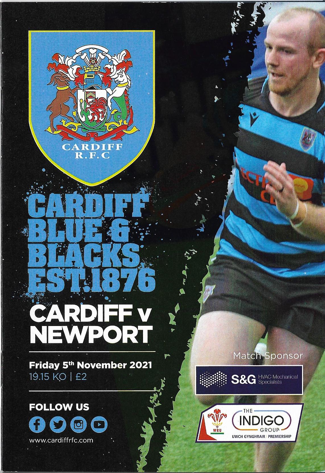 Programme Store – CARDIFF RFC